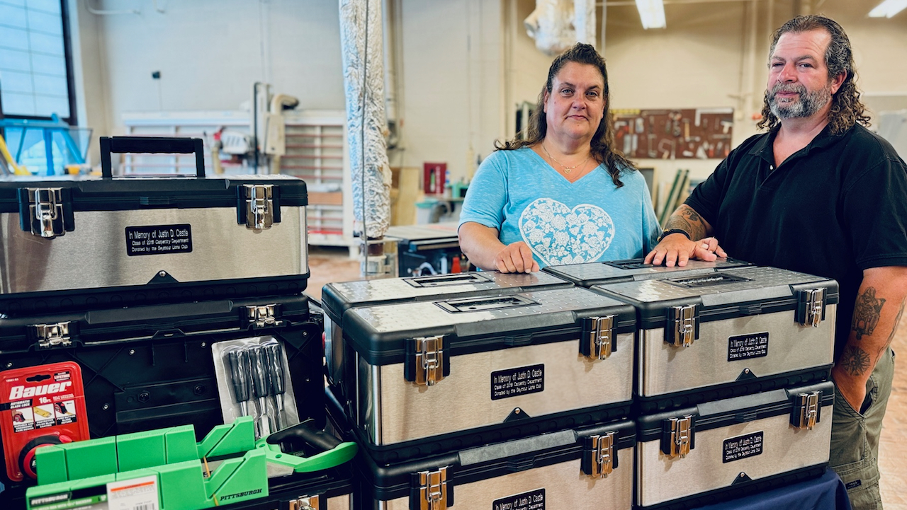 New Toolboxes Dedicated In Memory Of Late Emmett O'Brien Student | Valley Independent Sentinel